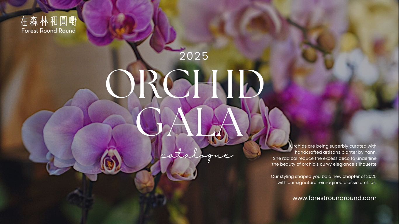 2025 Forest Round Round Orchid Gala 賀年蘭花 - Forest Round Round